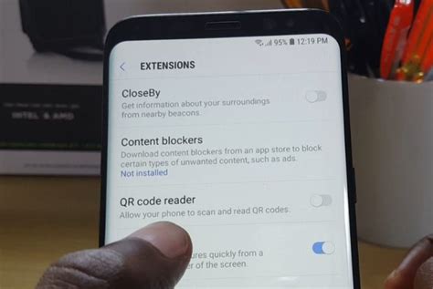 how to enable or disable scan qr code from internet app blogtechtips