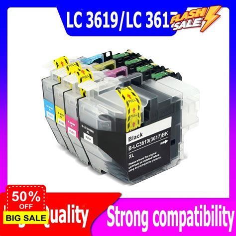 LC 3619XL LC 3617XL หมึก LC3619 LC3617 สีดำ LC3619XL LC3617XL ตลับหมึก ...