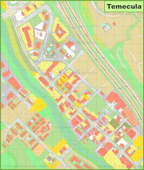 Temecula Old Town Map