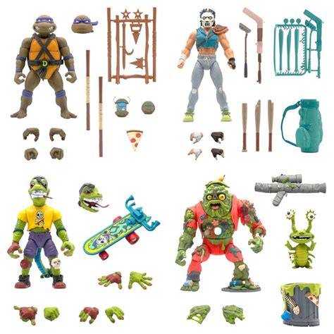 Retro Tortugas Super 7 Tmnt Ultimates Weve 4