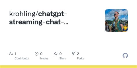Github Krohlingchatgpt Streaming Chat Completion Example