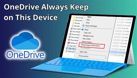 Onedrive Always Keep On This Device Store Files Locally