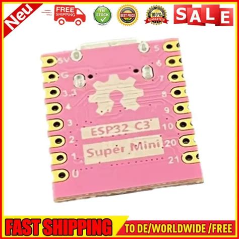 Esp32 C3 Dev Board 3 3 6 V Alimentatore Esp32 Supermini Low Power Rosa