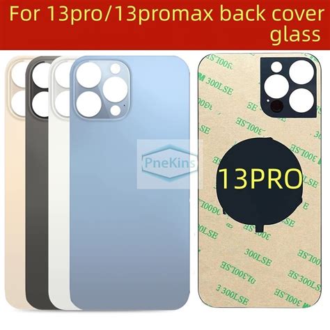 For Ip 13 Pro 13 Pro Max Back Glass Cover Panel Battery Cover