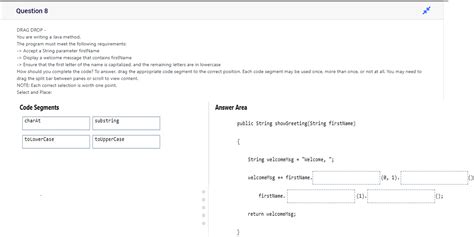 beginning java final exam and final project samples