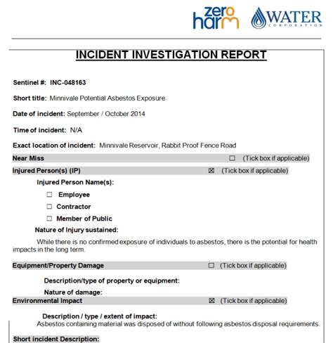 11 Formal Investigation Report Examples [pdf And Word]