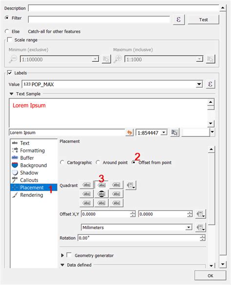 Qgis Multiple Labels For Only Selected Features Of One Layer And Multiple Colors Geographic