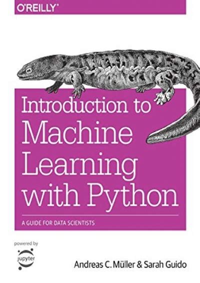 [pdf] download free introduction to machine learning with python a