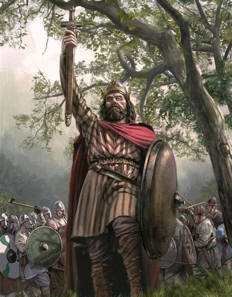 Alfred The Great Tattoo Anglo Saxon Warriors Anglo Saxon King