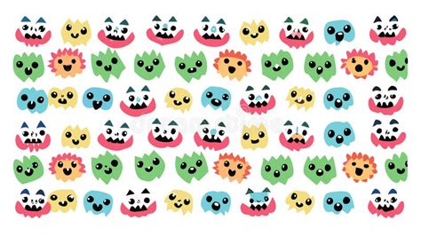 Fun Emojis Pattern For Social Media And Reactions Vector Design Generative Ai Stock Vector