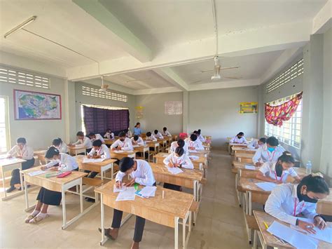 ការប្រឡងឆមាសលើកទី១ ថ្នាក់ទី ១២ វិទ្យាល័យ ស្វាយចេក