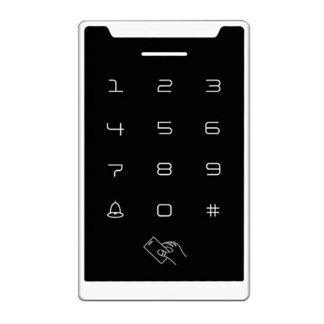 Pin And Prox Door Release Access Control Touch Keypad Access Controller