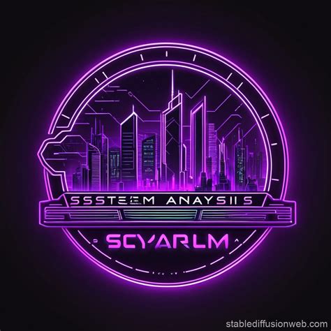 System Analysis Logo Design Stable Diffusion Online