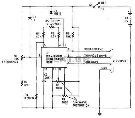 Simple Triangle Square Wave Oscillator Circuit Next Electronics
