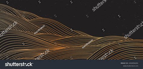 Hand Drawn Wave Element Japanese Pattern Stock Vector Royalty Free 2202856201 Shutterstock