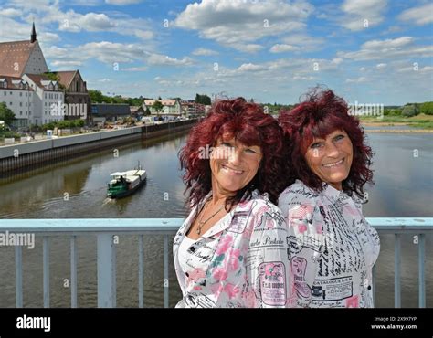 29 May 2024 Brandenburg Frankfurt Oder The Well Known Twins From Frankfurt Oder Heidi
