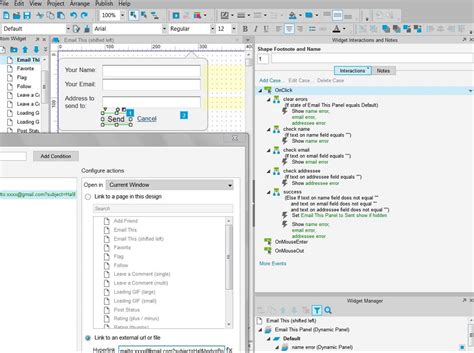 contact forms that send emails axure rp 8 axure forums