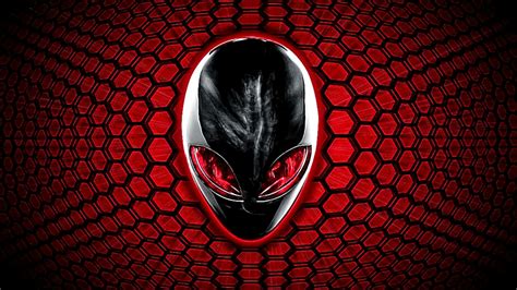 Res 3840x2160 Gaming Desktop Wallpaper 4k Alienware Logo Red Eyes