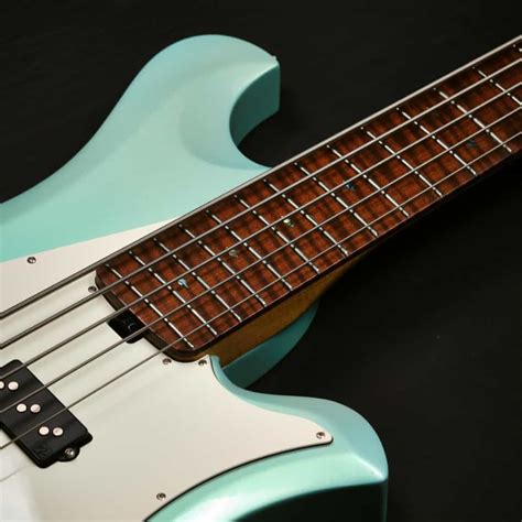 Bacci Guitars Marleo V Seafrost Green Bass Buddha
