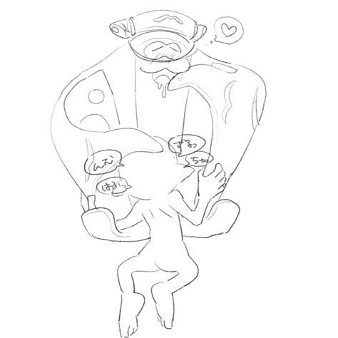 Rule 34 Animal Humanoid Anthro Ass Batoid Big Man Splatoon Blush Cephalopod Cephalopod