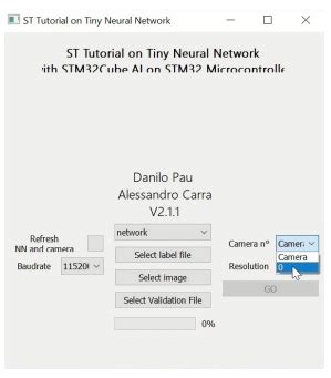 Run The Image Classification NN Model On STM Arm Learning Paths