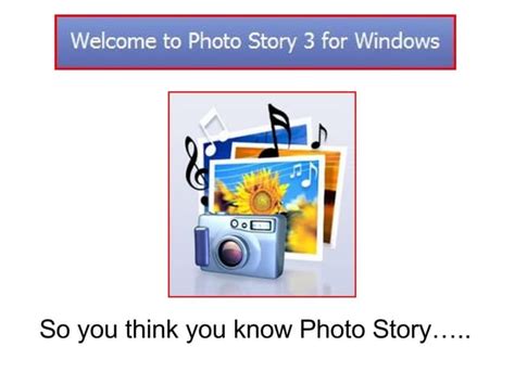 Slideshare Photostory Quiz Ppt