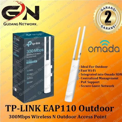 Jual Tp Link Eap Outdoor Mbps Wireless N Outdoor Access Point Di Seller New Vision