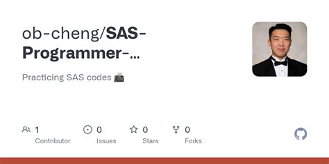 Github Ob Cheng Sas Programmer Professional Certificate Practicing Sas Codes 📠