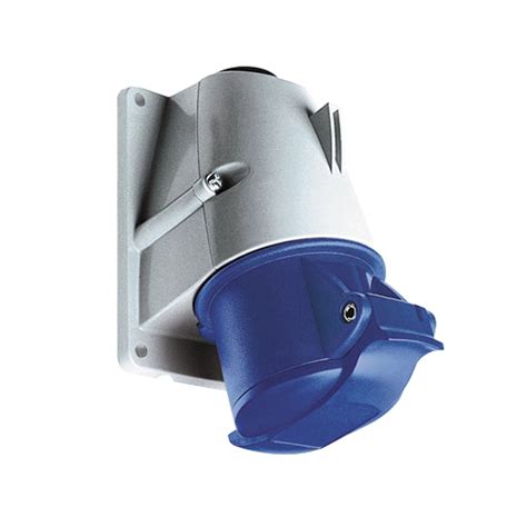 MK Commando Socket Outlet Angled P N E A V