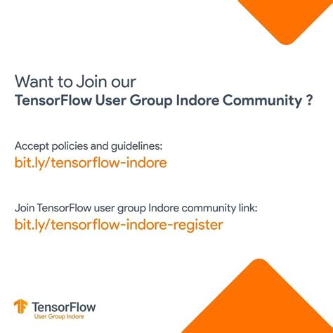 tensorflow user group indore on linkedin community learning
