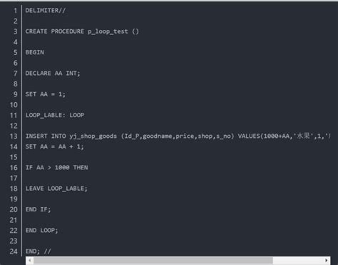 mysql如何创建存储过程 mysql 创建存储过程 csdn博客
