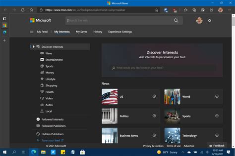 Turn Off News And Interests Feature On The Windows 10 Taskbar