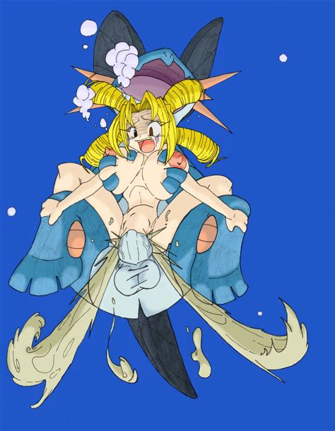 Frontierbrain Joyce Swampert Pokemon Highres Asphyxiation