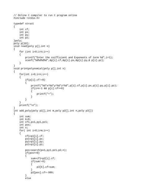 Cprogram Pdf
