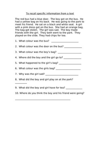 Cvc Words Comprehension Teaching Resources