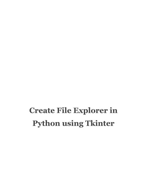 Python Create File Explorer At Daisy Dodge Blog