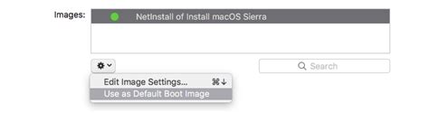 Netinstall Netboot Net Restore Configure For Mac Os High Sierra