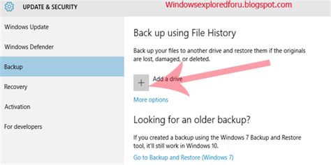 Logeshwaran Org Turn On Or Enable File History In Windows
