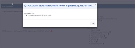 release isr license info feature does not display file information for