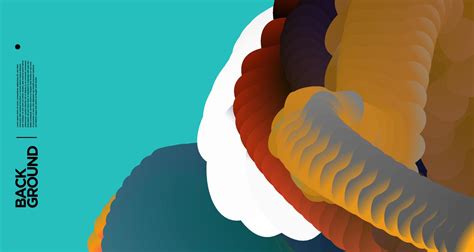 Vector Colorful Gradient Abstract Fluid Background For Banner Template 8389293 Vector Art At