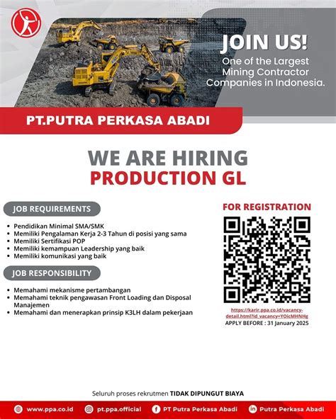 putra perkasa abadi on linkedin sahabatppa ppa hiringtambang