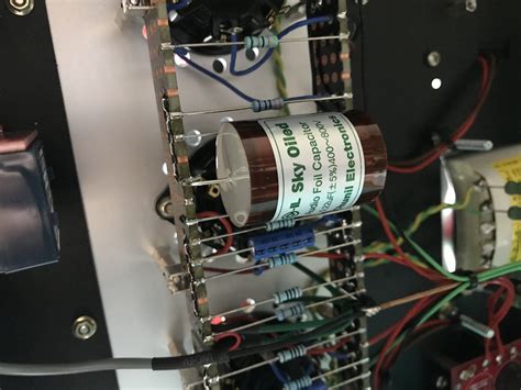천일전자 Sky Oiled Audio Foiled Capacitor 오디오 자작 블로그