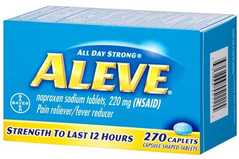 Can You Take 3 Aleve At Once Aleve Dosage Info