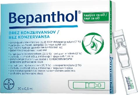 Bepanthol Bepanthol Kapi Za Oči 20 Kom Dmhr