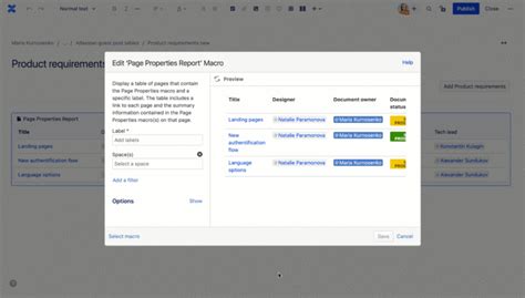 Tips For Working With Tables In Confluence Work Life By Atlassian