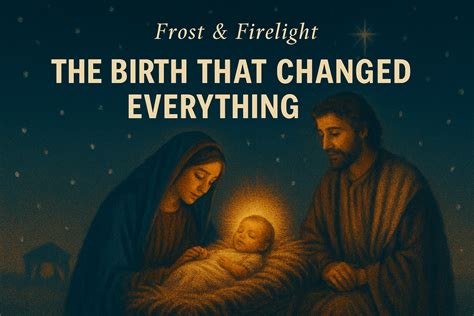 Frost And Firelight 25 Days Of Christmas Wonders ️ The Birth That