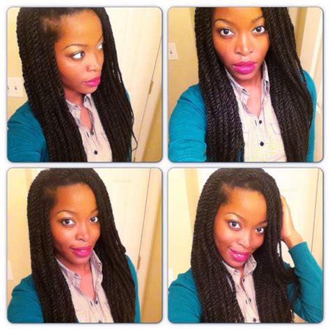 38 Best Images About Twist Styles On Pinterest Senegalese Twist Bun Protective Styles And Twists