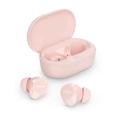 Philips Tat True Wireless Earbuds Pink Tech Cart