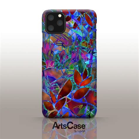 Iphone 11 Pro Max Cases Floral Abstract By Medusa Graphicart Artscase