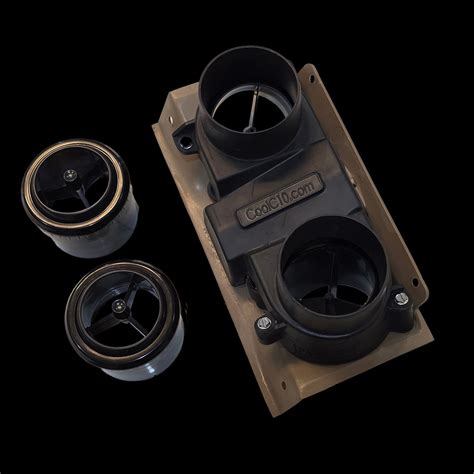 1964 1966 Chevy C10 Air Duct Adapter With 1 Pair Of Side Vents Cool C 10